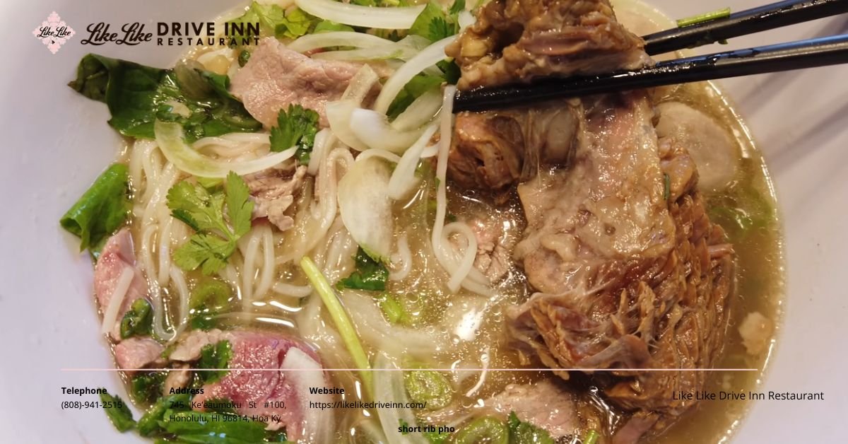 Hearty Short Rib Pho Recipe: Comforting Vietnamese Dish Packed with ...