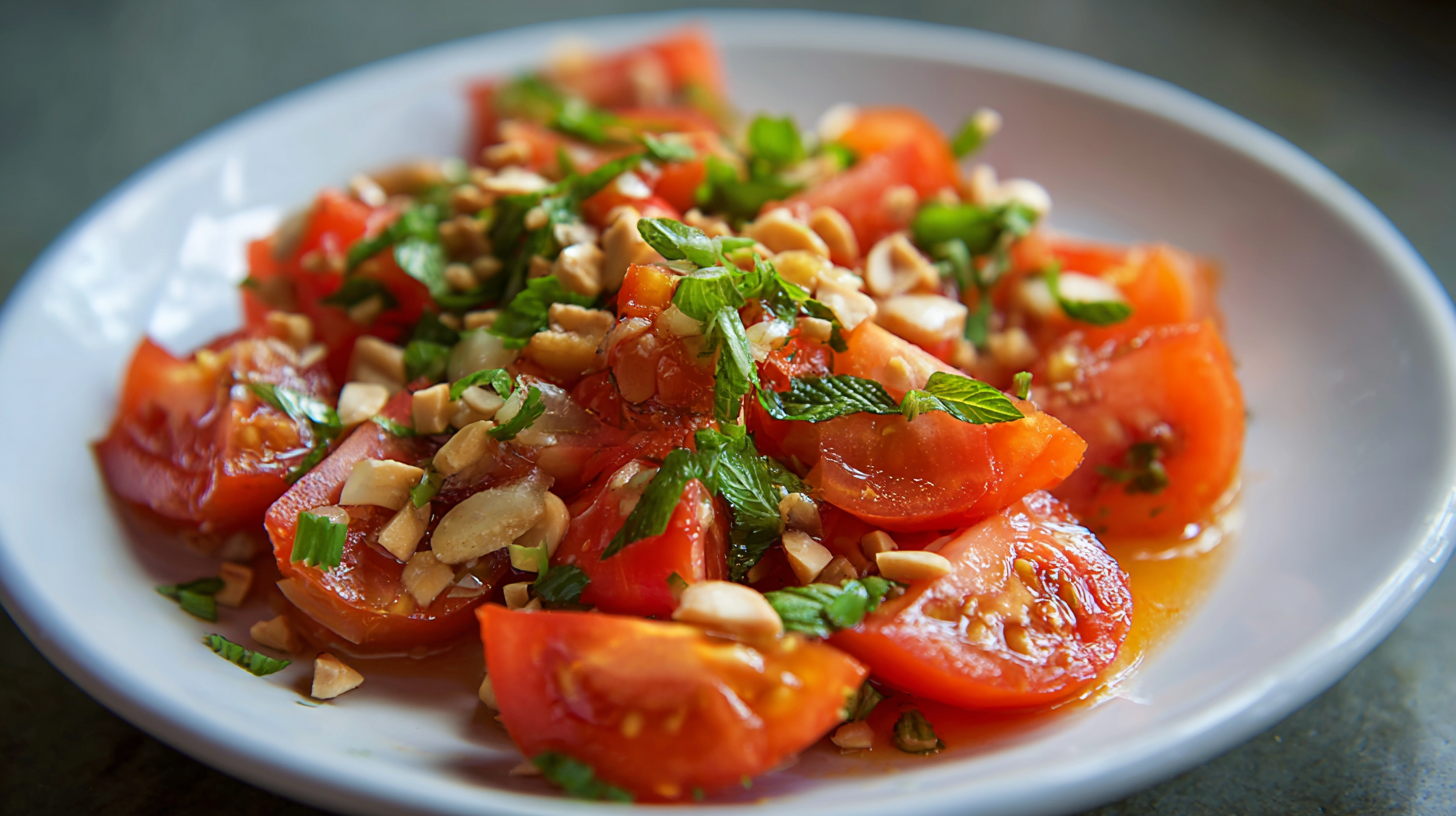 Authentic Burmese Tomato Salad Recipe: A Flavorful Guide to Khow Suey ...