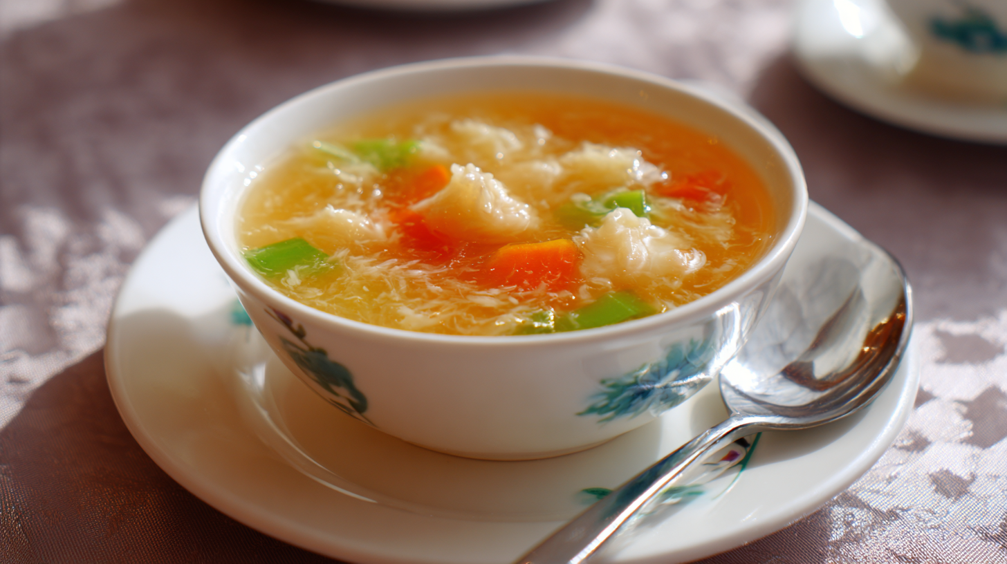 Luxurious Crab Meat Fish Maw Soup: A Traditional Chinese Delicacy ...